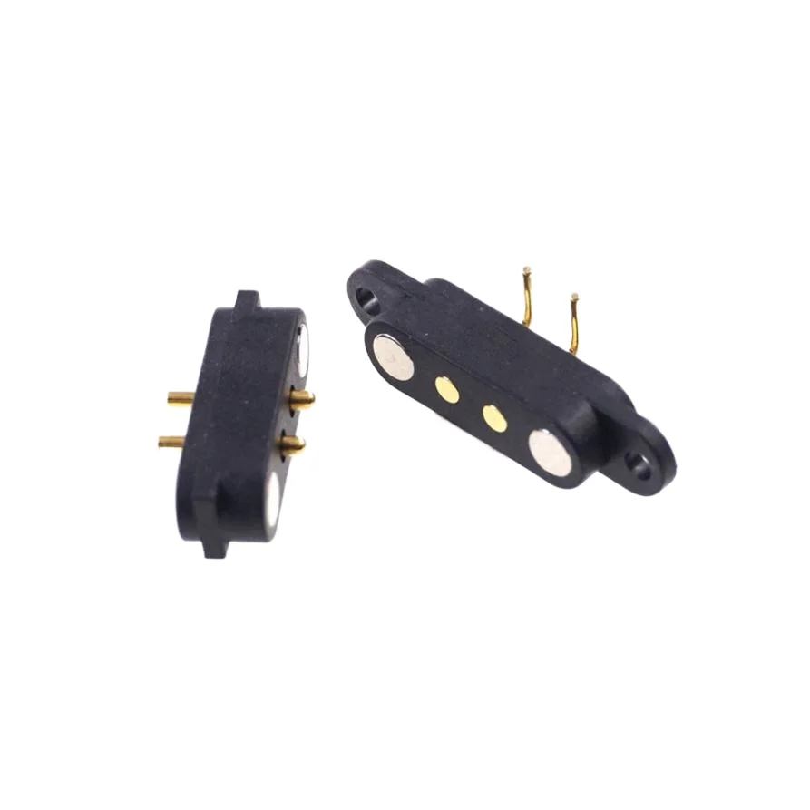 DIN Circular 3-Pin Copper Contact Socket PCB Connector Brain Wire ...
