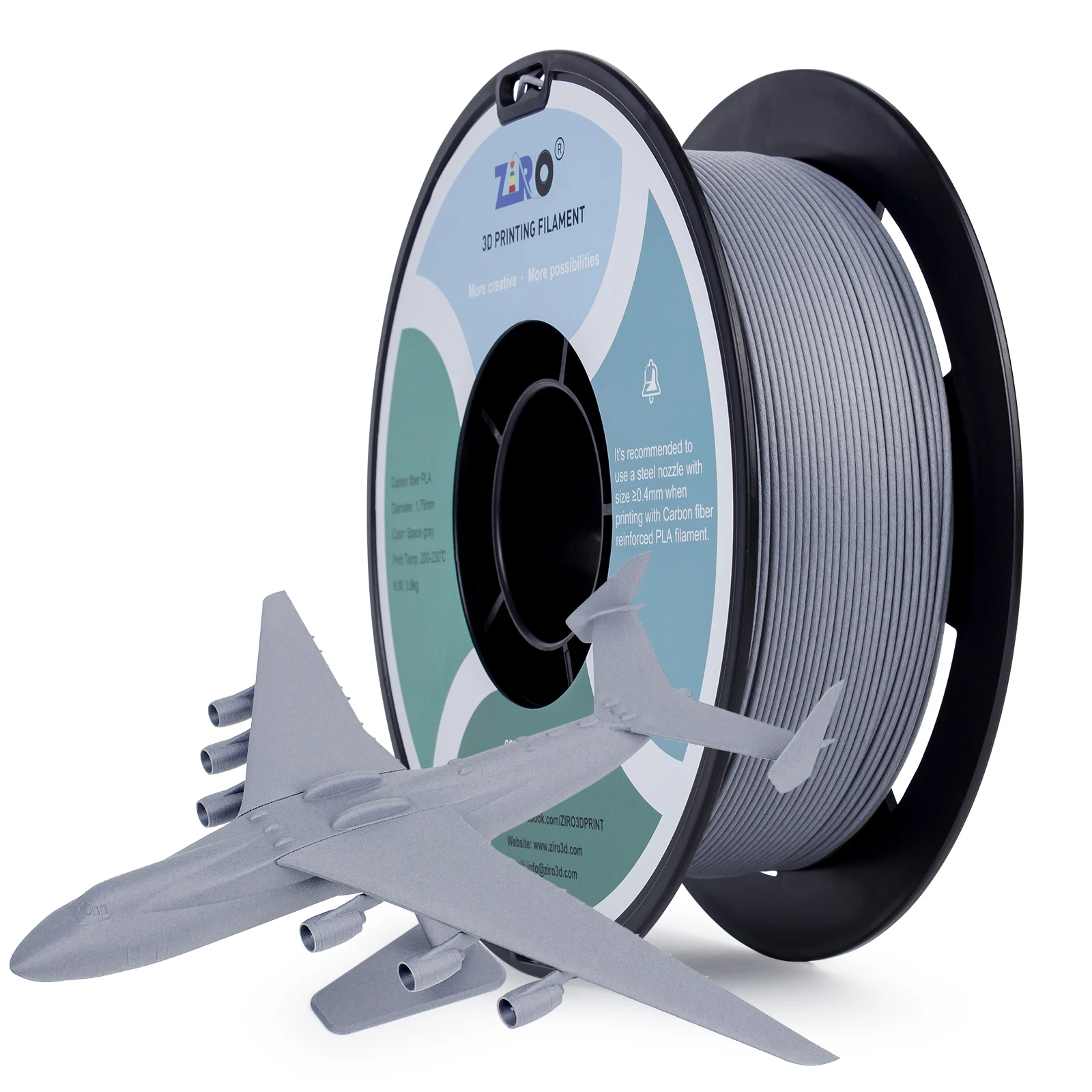 ZIRO 3D Filament Starry Sky Multi Colors - Perfect for 3D Printing