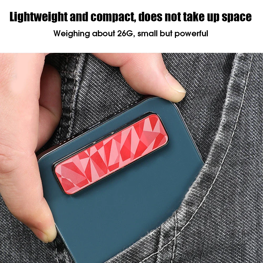 Luxury Mini Phone Holder 360 Rotating Invisible Metal Folding Mobile ...