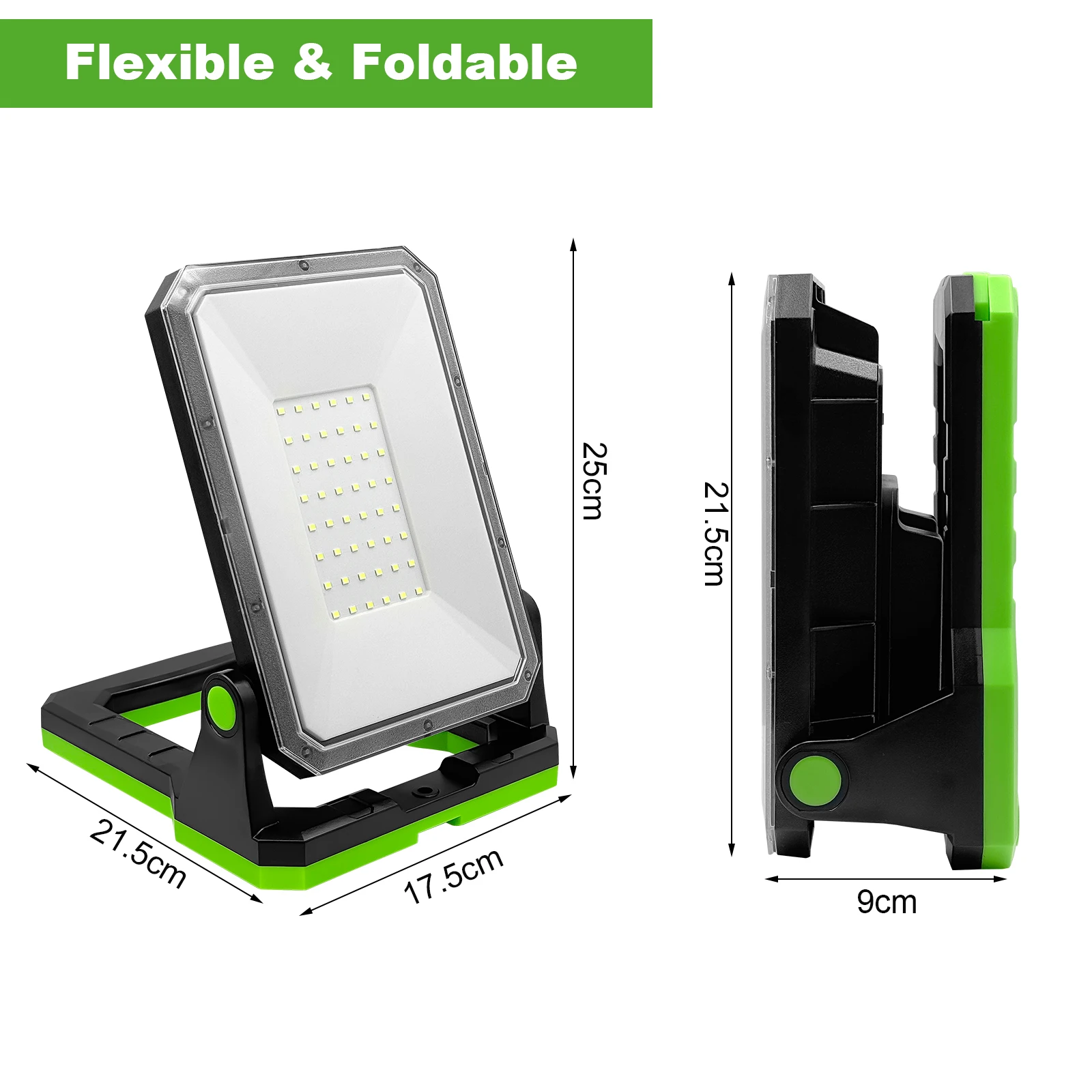 3000lm 30w Cordless Rechargeable Magnetic Led Work Light Battery ...