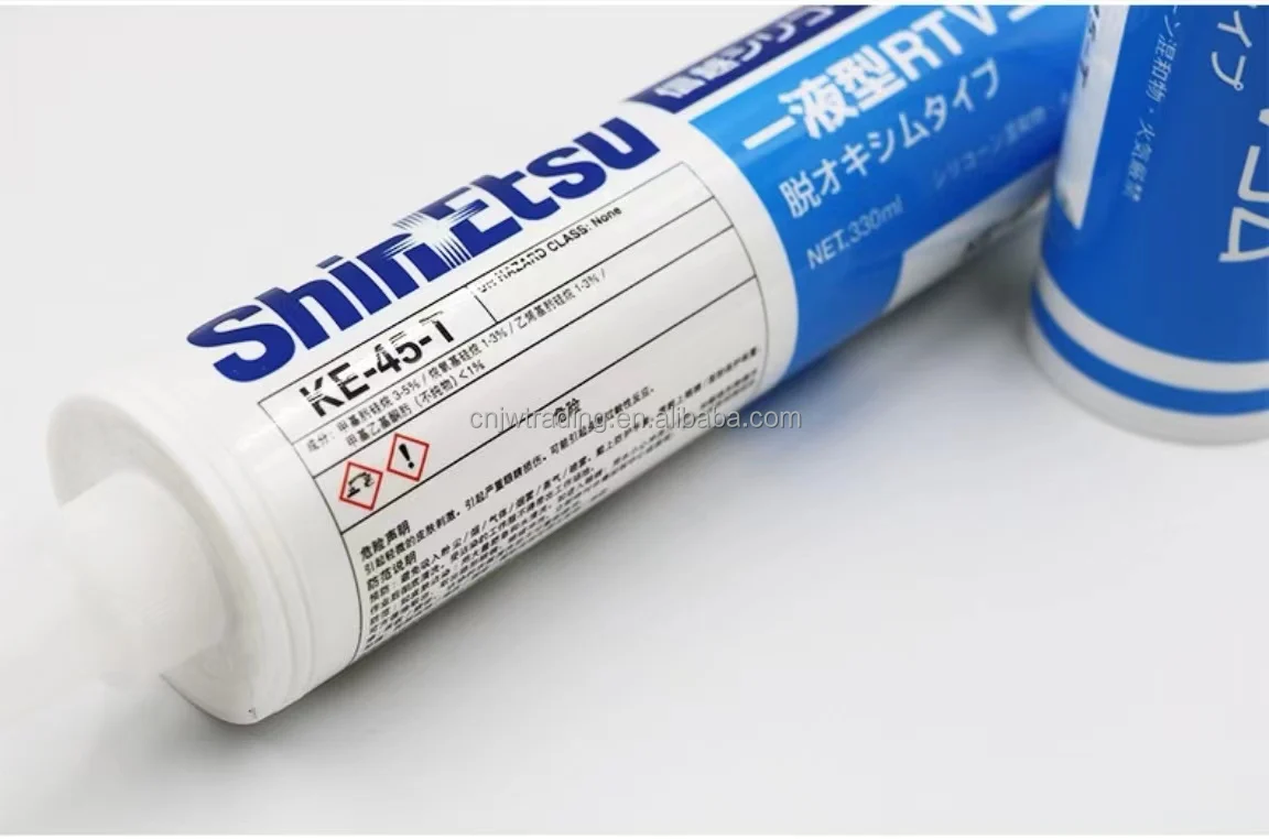 Shin Etsu Ke-45 W/b/r/t One Component Silicone Rubber Compound Electronic Glass Bonding Sealant ...
