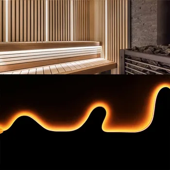 Sauna Led Strip Lights 105c Ip68 Waterproof Saunas Room Linear Lights ...