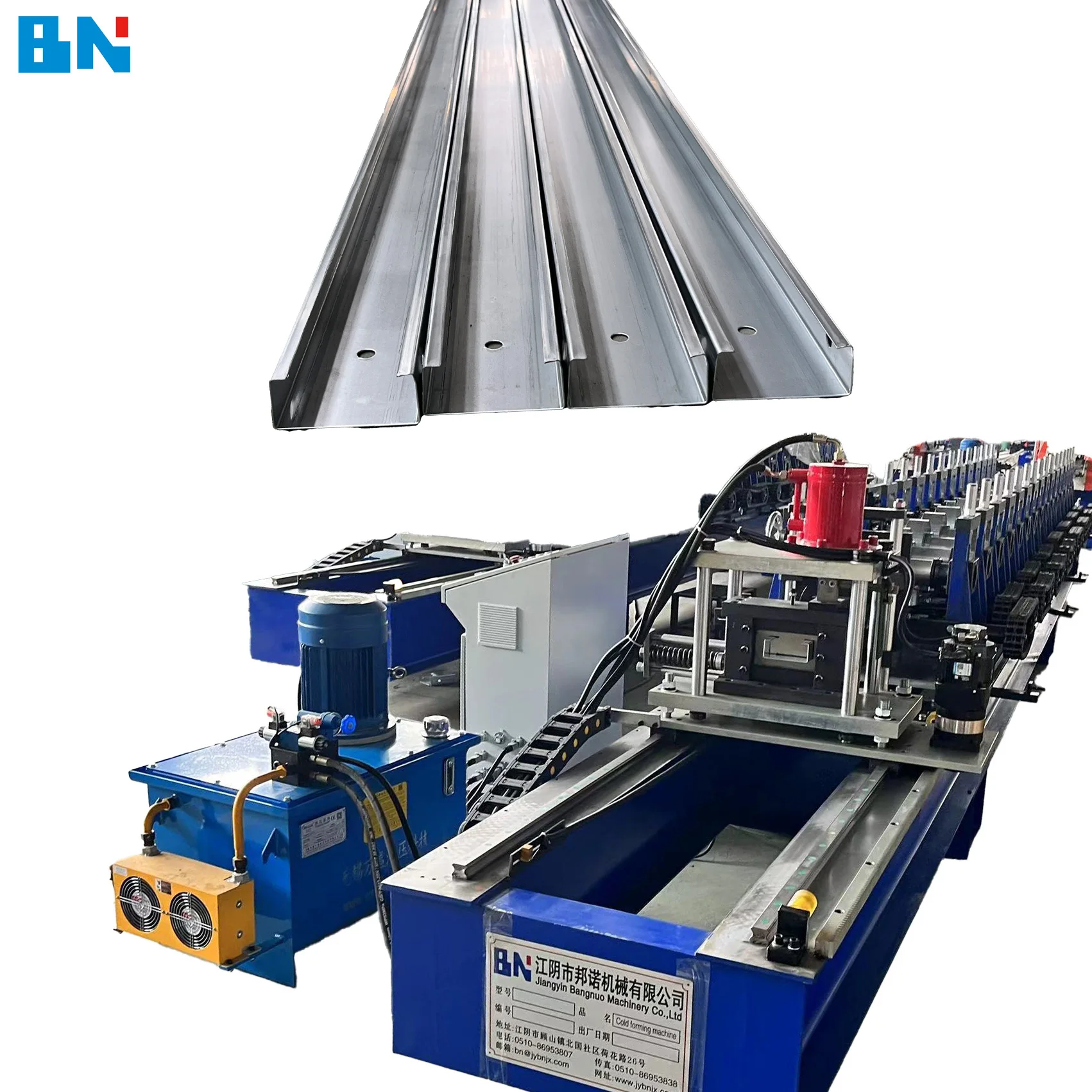 C Shape Cold Formed Profile Steel Roof Truss Making Roll Forming ...