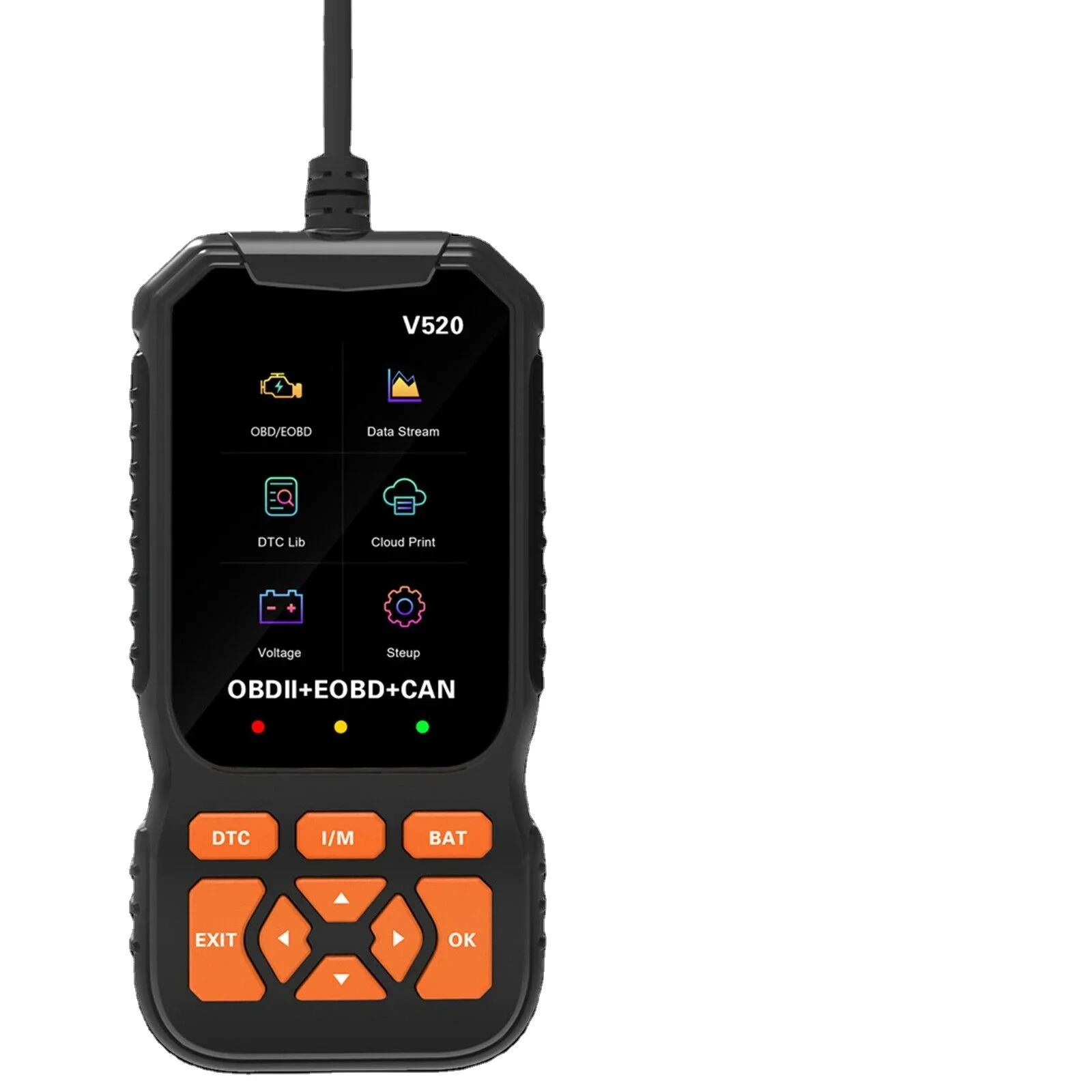 V520 Obd2 Automotive Fault Diagnosis Instrument Scanning Tool ...