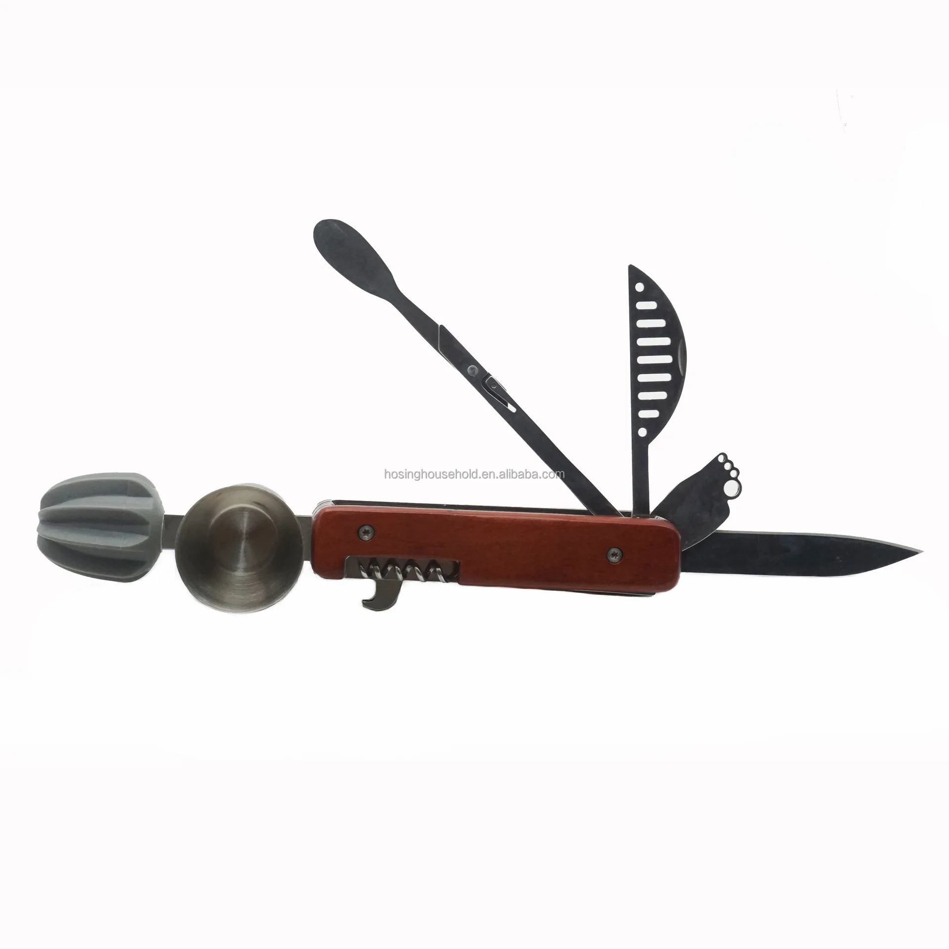 10-in-1 Multi-Function Bartender Tool Set Professional All-in-One Bar ...