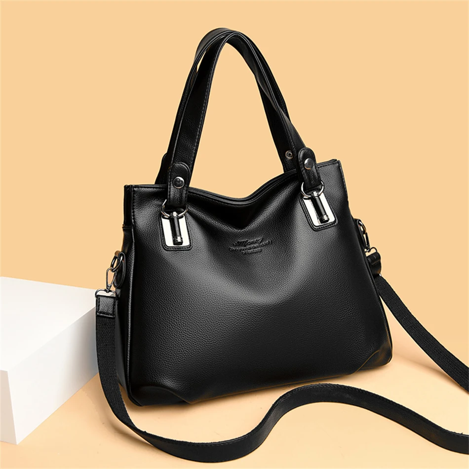High Quality Leather Shoulder For Women New Luxury Purses And Handbags ...