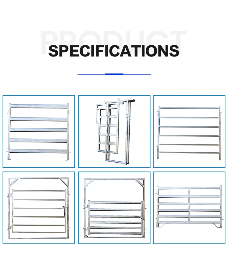 Adjustable Alley End Gate Two W Livestock Equipment - Buy Man Gates ...