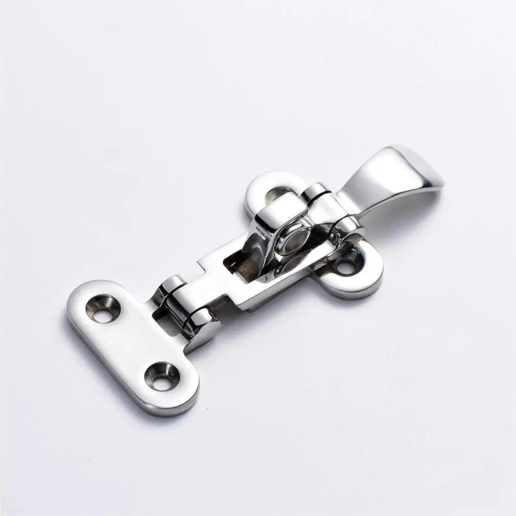 Marine Boat Door Hasp with Padlock Eye Mount Boat Yacht Accessory 316 ...