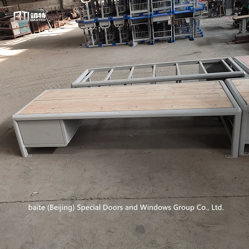 Manual Welding Prison Steel Art Prison Bed In Detention Center Steel ...