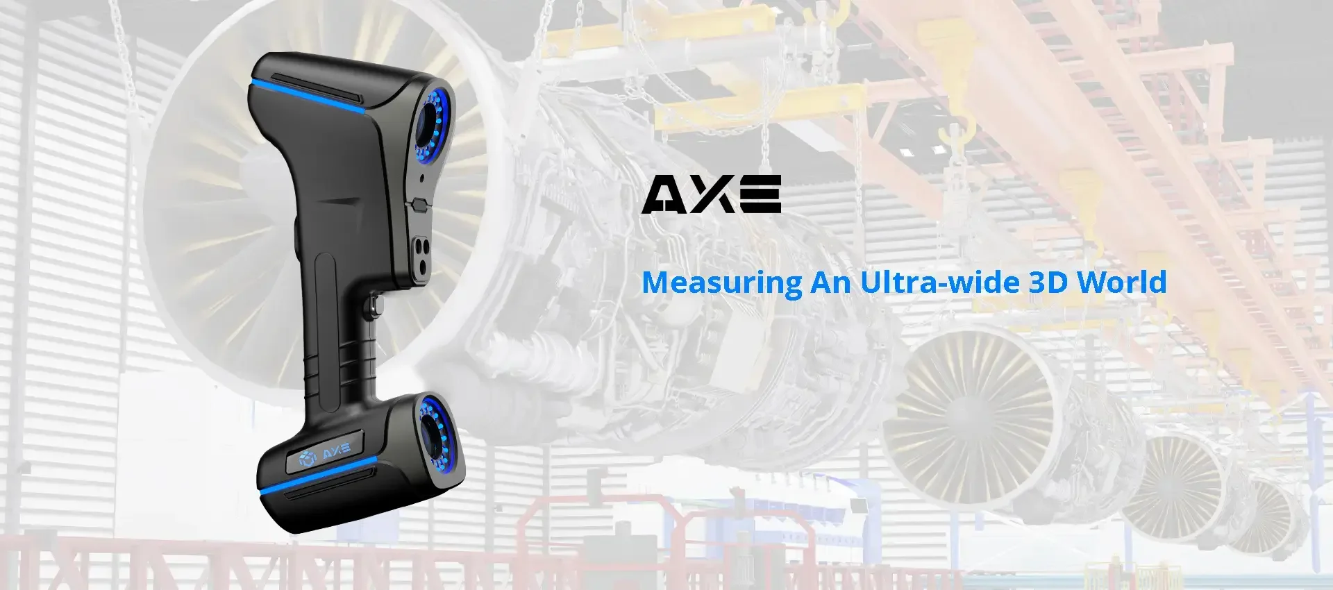 Scantech AXE 3D Scanner - Precision for Reverse Engineering