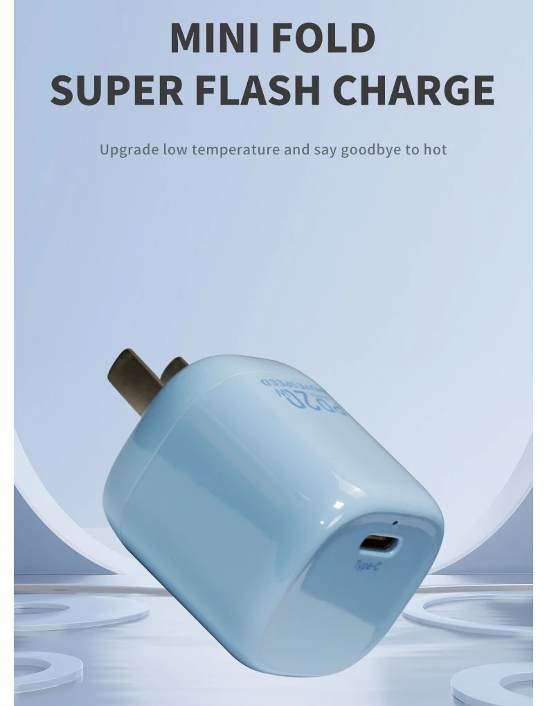 Factory Price Small Charger Head Pd Quick Charge Head 20w Type C Usb ...