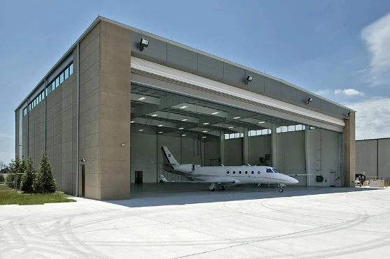Custom Prefab Commercial Hangar Shed Steel Structure