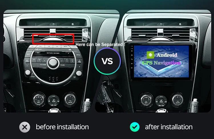 9 Inch Android 12 Autoradio 2 Din Touch Screen Car Multimedia Android ...