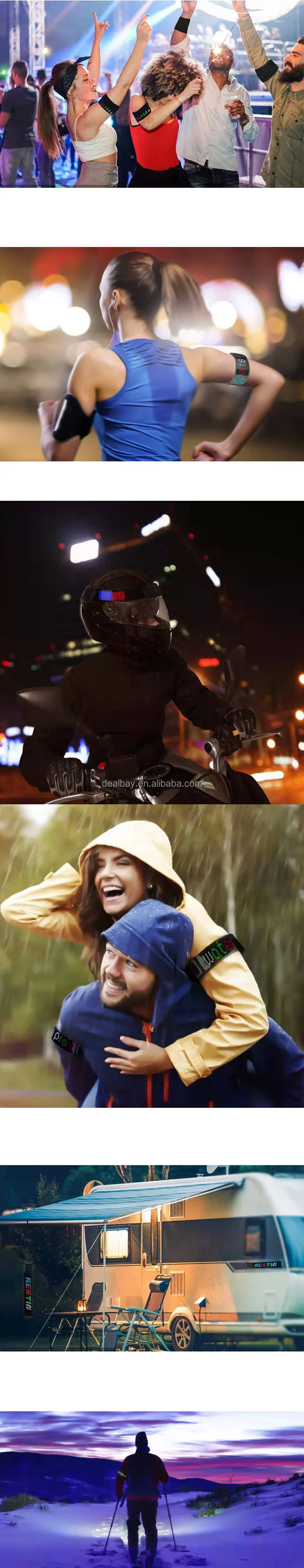 Customized Programmable Scrolling Smart Led Signs Flexible Rgb Led ...