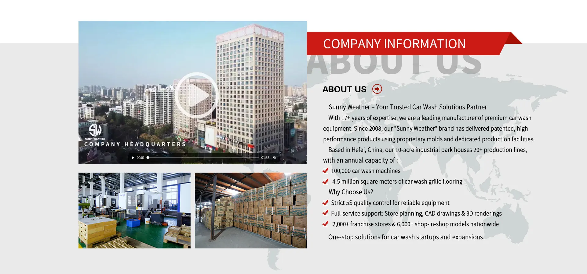 Company Overview - Hefei Sunny Weather Trading Co., Ltd