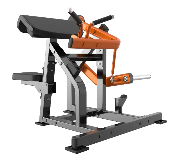 Plate Loaded Steel Strength Equipment Bicep Trainer Commercial Fitness ...