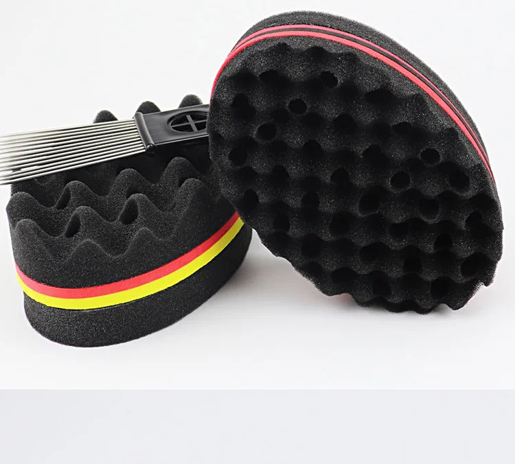 OEM ABS Twist Afro Curl Comb Twist Sponge Set Hair Brush for Extensions ...