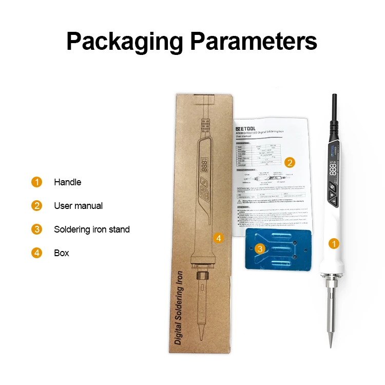 Adjustable Temperature Heavy Duty Soldering Iron 220v 90w Good Pencil ...