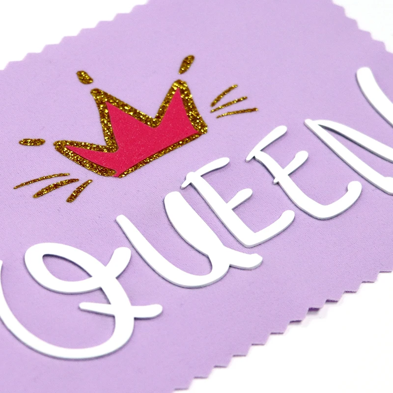 Embossed label luxury sticker famous brand iron on heat transfer ...