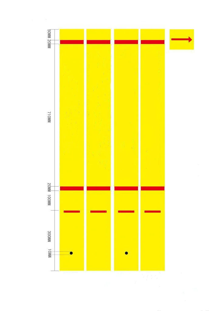 Customized Design FRP Pile - Fiberglass Utility Marker Post