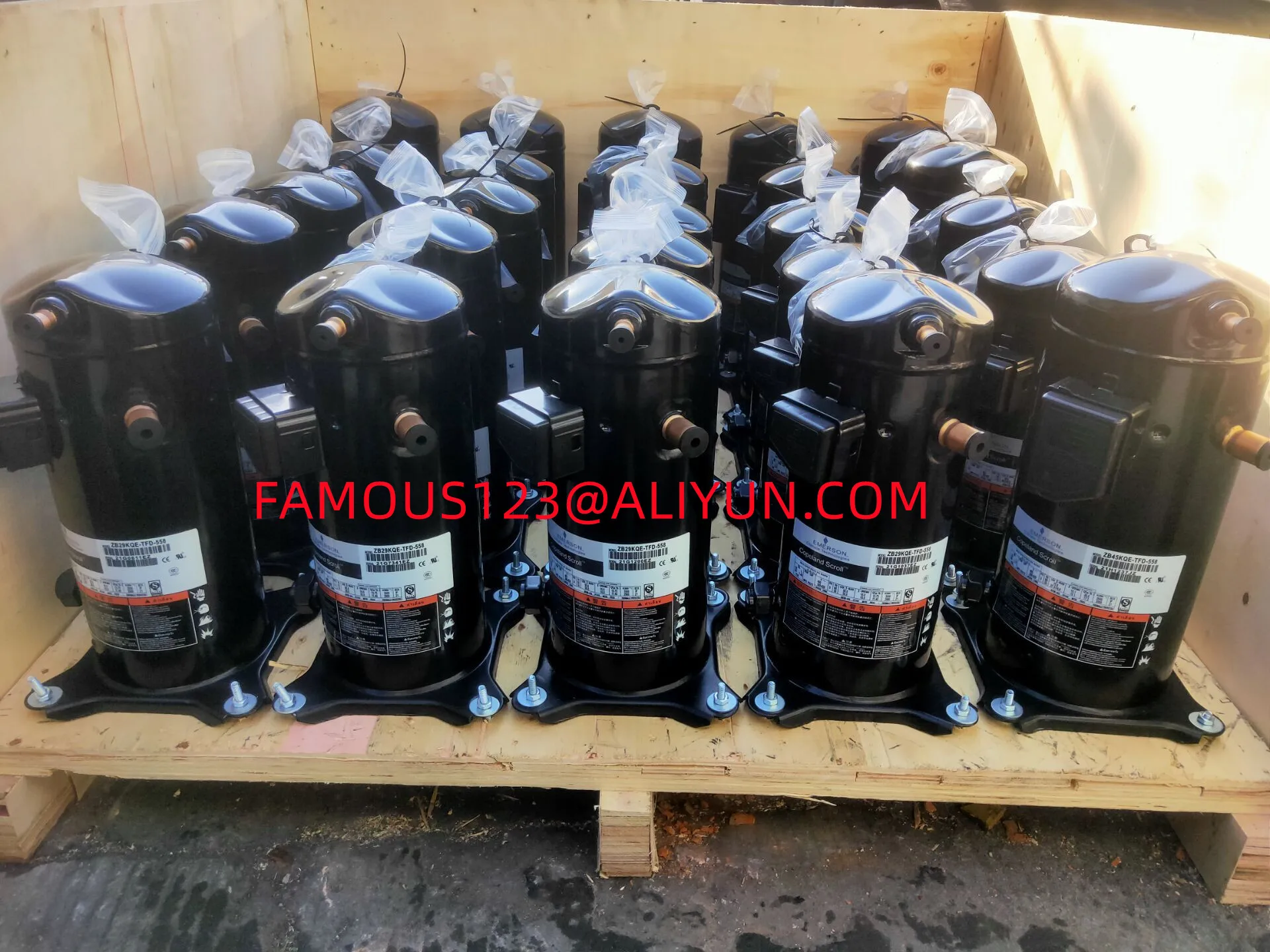 R410A ZP Series Copeland Scroll Compressor Models ZP39KSE-TFM,ZP39KUE-TF5
