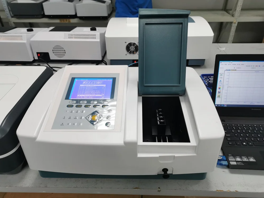 Laboratory Universal Cheap Single Beam Visible Spectrophotometer Model ...