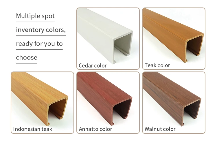 3D Suspended Ceiling WPC Linear Modern Interior Ceilings