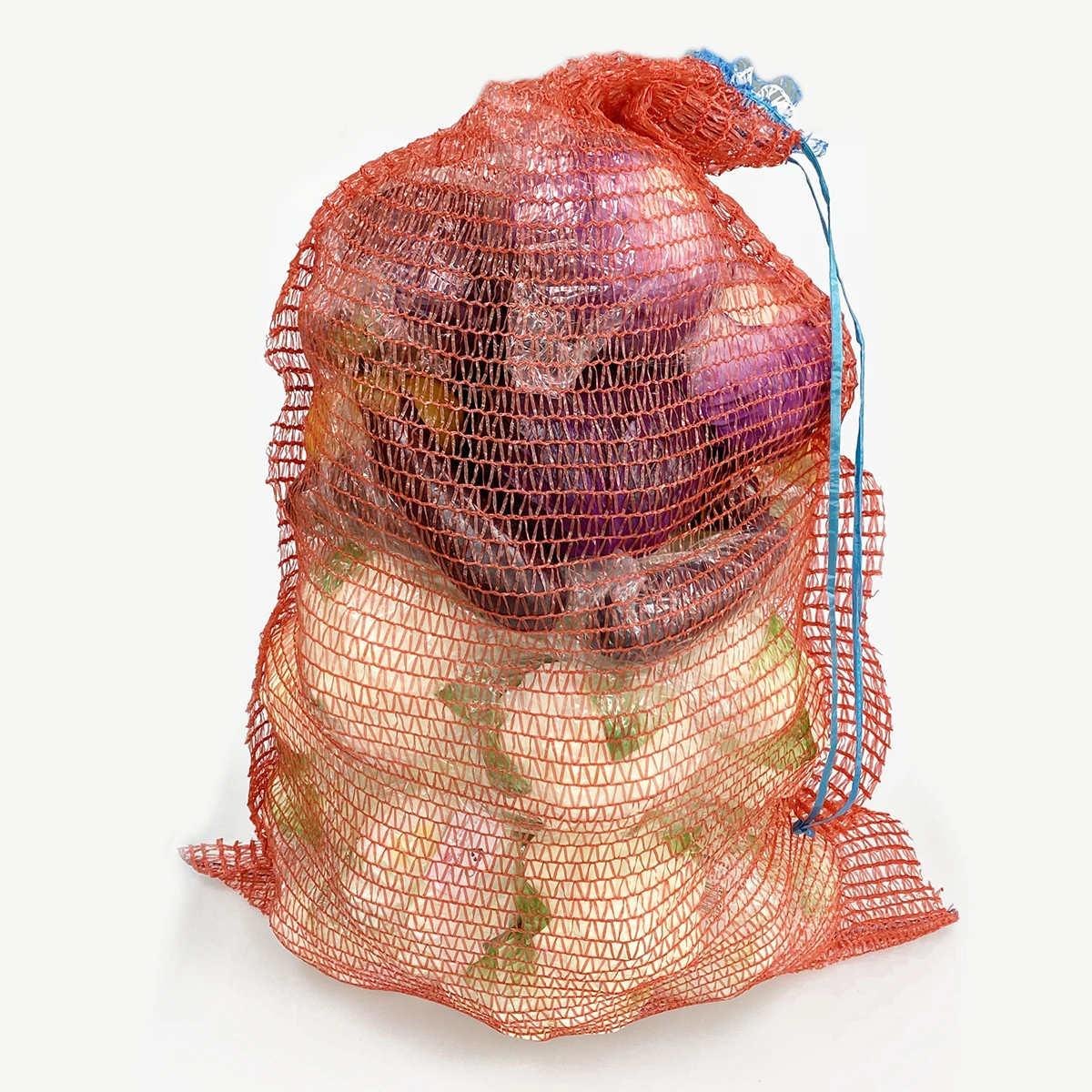 25kg 50lbs Mesh Potato Garlic Vegetable Fruit Onion Super Sack Bags ...