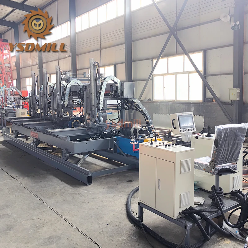 Heavy Duty Automatic Vertical Band Saws With Log Carriage Timber ...