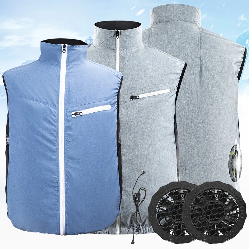 In Stock 5V 7.4V 12V Wind Gears Outdoor Cooling Fan Jacket