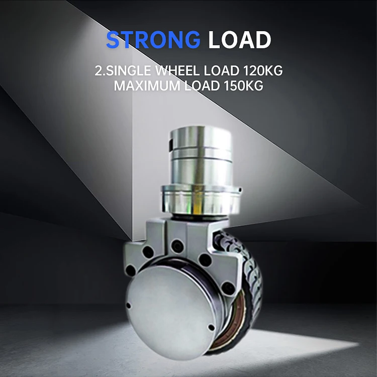 Highly Integrated Electric Agv Wheel With Steering Motor Drive And ...