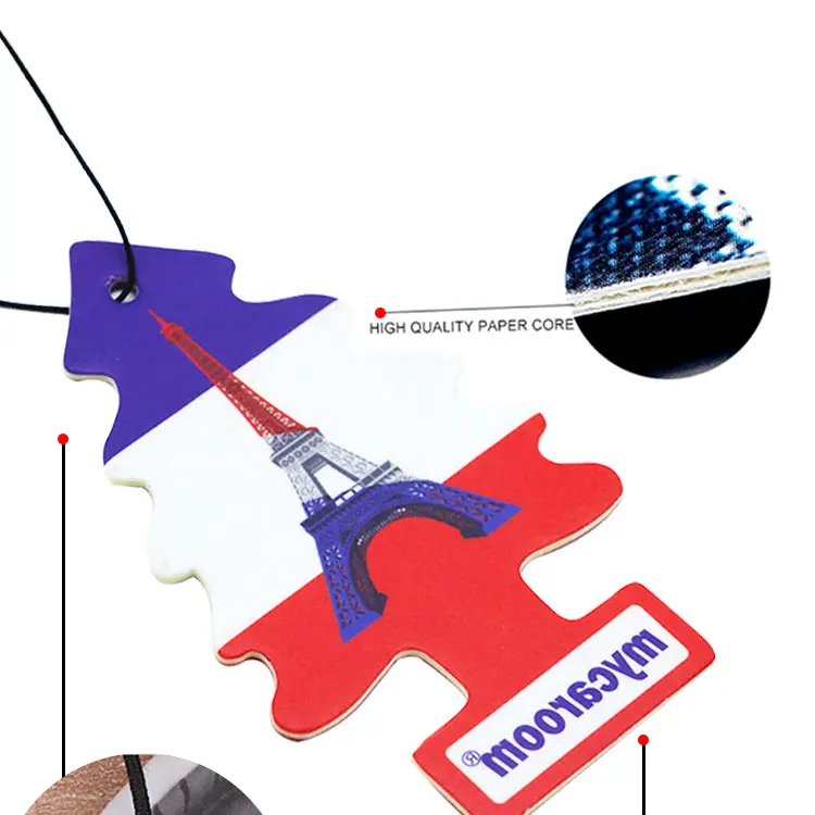 Long Lasting Scents Paper Perfume Hanging Luxury Accessories Custom Car ...