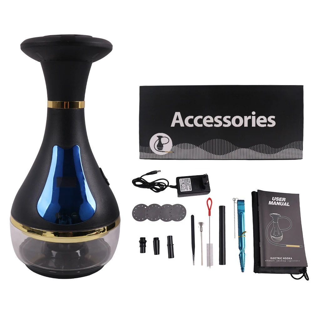 2025luxury Electric Shisha Hookah Set - Portable & Rechargeable