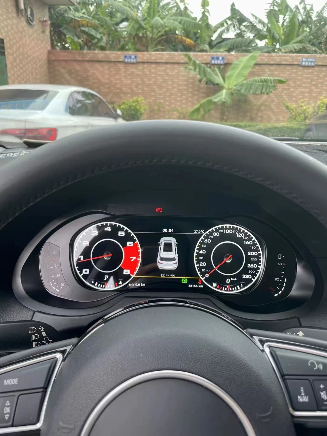 Linux System Auto Meter - 12.3 Inch Car Speedometer for Audi