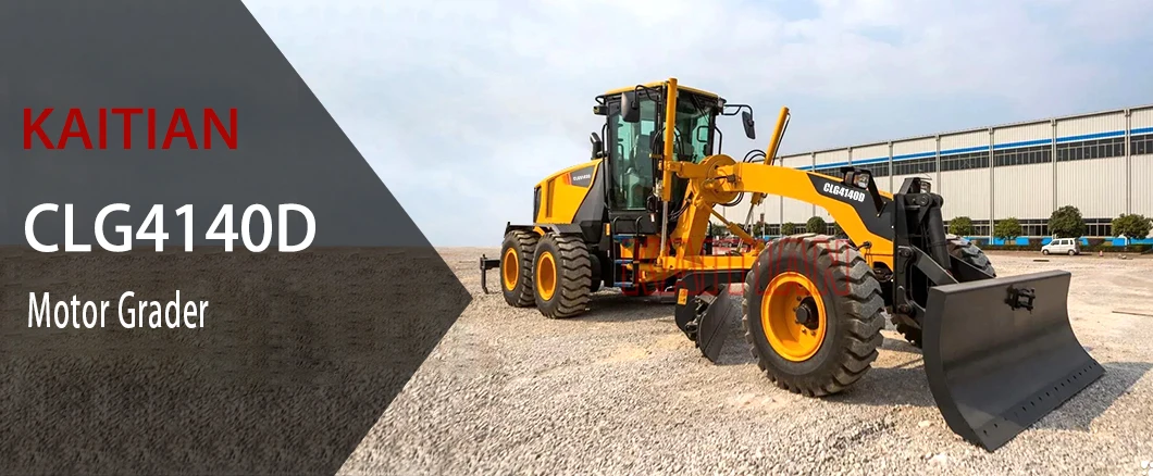 Construction Machinery Motor Grader Clg4140d Hydraulic Motor Grader ...