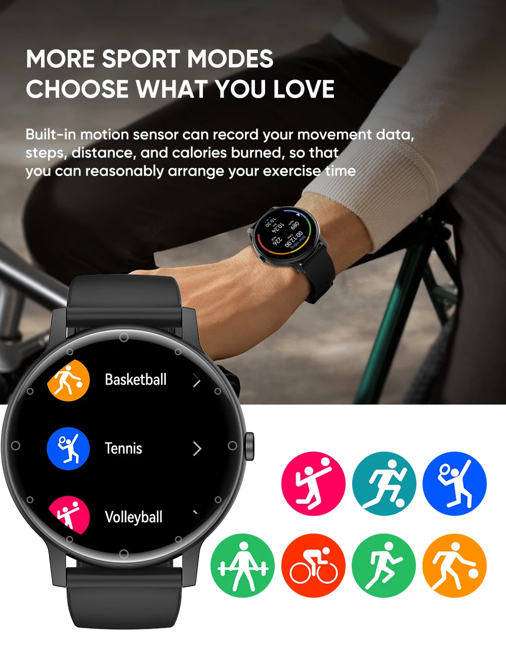 2023 Newest Men Smart Watch S88 Round Smart Watch Touch Screen Sport Smartwatch Fitness Tracker ...