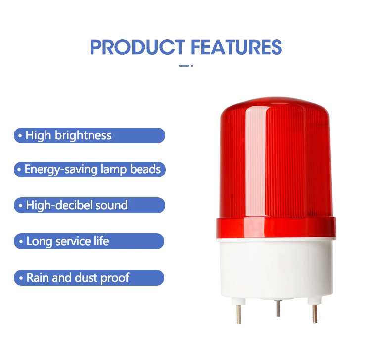 Emergency Alarm Warning Strobe Siren LED Light Outdoor| Alibaba.com