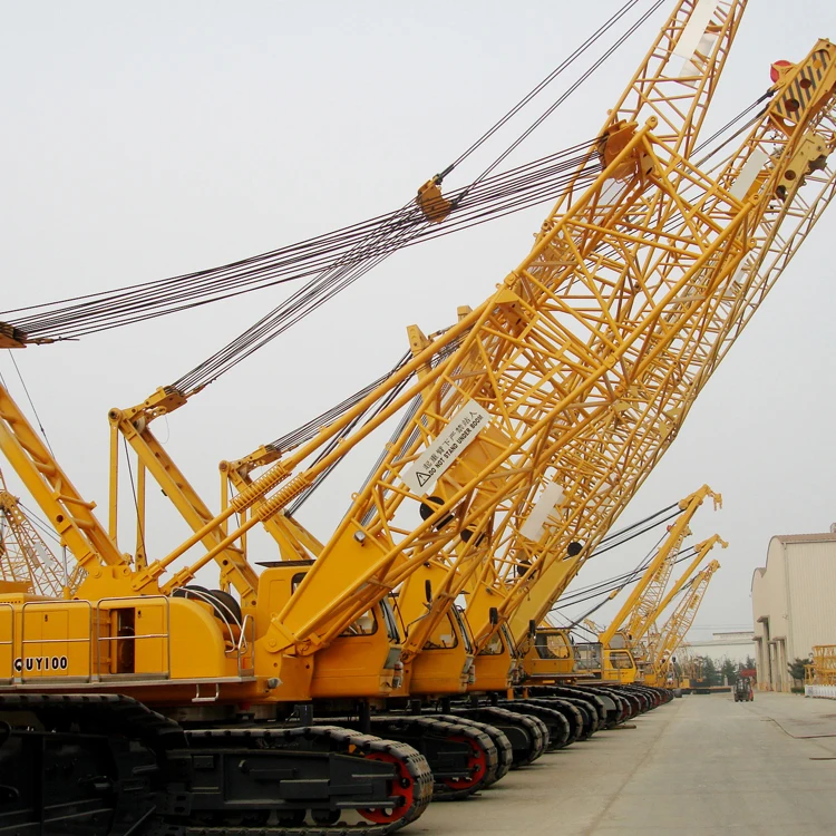 100 Ton High Performance Crawler Crane Hot Sale Quy100 - Buy 100t ...