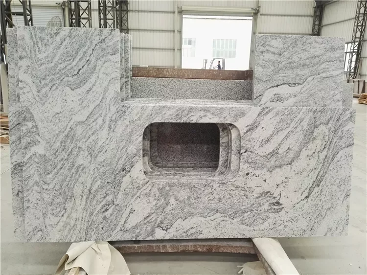 Viscount White Granite Natural Granite Slab Stone For Kitchen ...