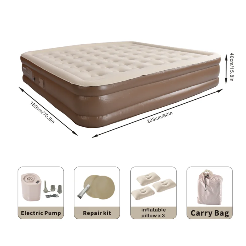 Alibaba.com: 49 Hole Air Mattress with Built-in Pump, Portable ...