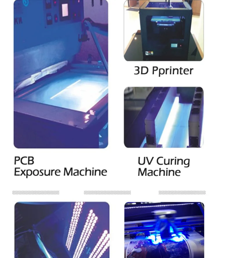 Portable UV Curing Lamp High Intensity UV Irradiation Output 395nm UV ...