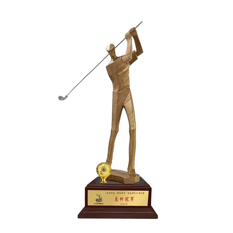 Large Golf Trophy Award Height 45cm Golf Statue Resin Trophy Award ...