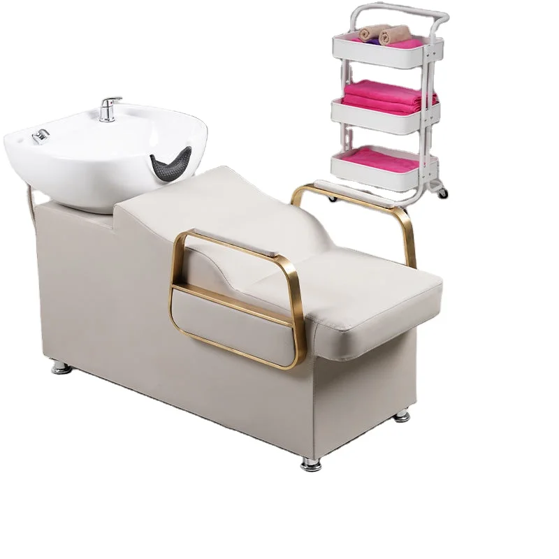 High Quality Washing Chair Barber Shop Hair Salon Special Shampoo Bed ...
