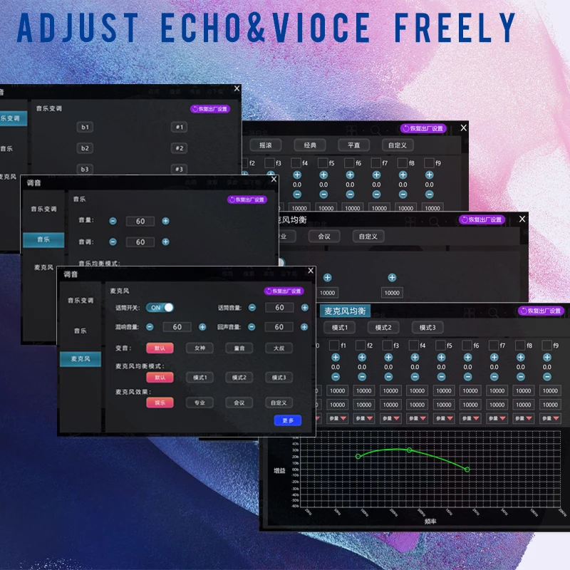 Inandon Karaoke Machine 21.5 4IN1 - Smart Home Party Set