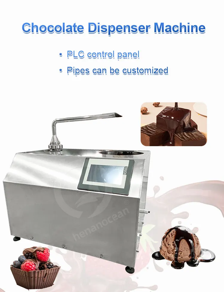 OCEAN Table Top Dispenser Drops Machine Price Chocolate Drip Fountain