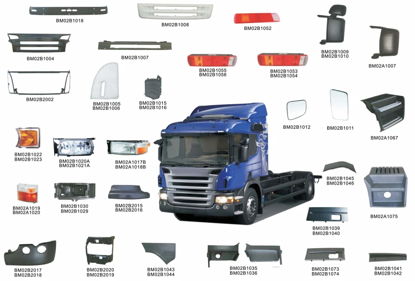 P 2005 Truck Body Parts For Scania More Than 300 Items Truck ...