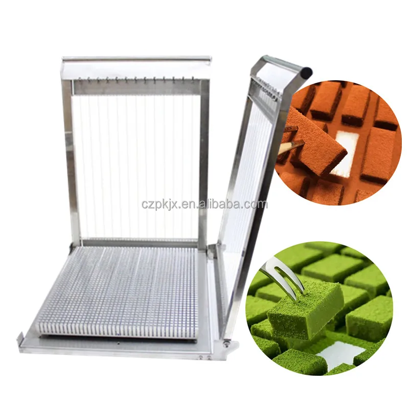 Double Arm Stainless Steel Sweets Cake Cutter/ Chocolate Cutting ...