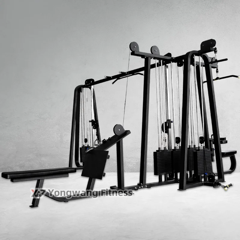 Multi Function Station Multi Jungle 5 Station Commercial Gym Fitness ...