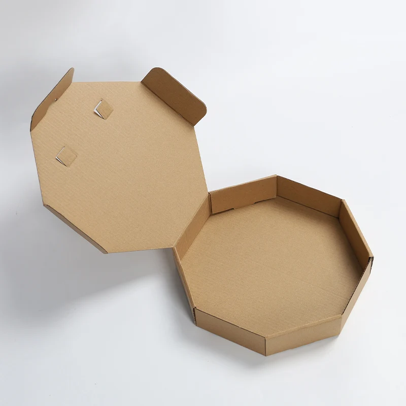 2025 New Design Food Box - Octagon Pizza Boxes with Logo