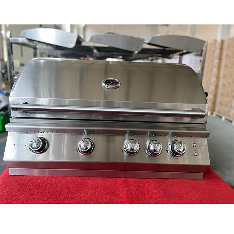 Outdoor Kitchen Grill - Built in Gas BBQ Grill